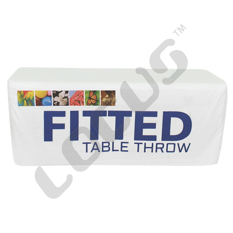Fitted - Fabric Table Throw – locusdisplays